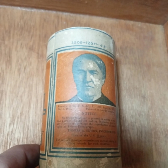 Media | Antique 1915 Edison Blue Amberol Record 4773 Carolina Mammy Scanlan Chorus | Poshmark